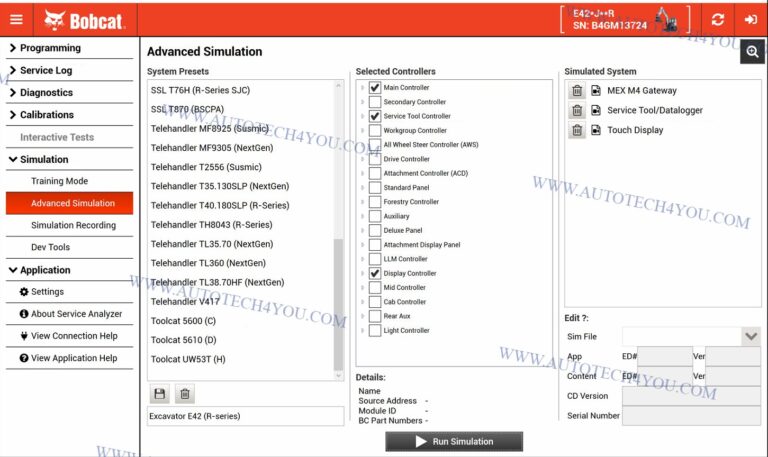 AUTOTECH4YOU Bobcat Service Analyzer Diagnostic AUTOTECH4YOU